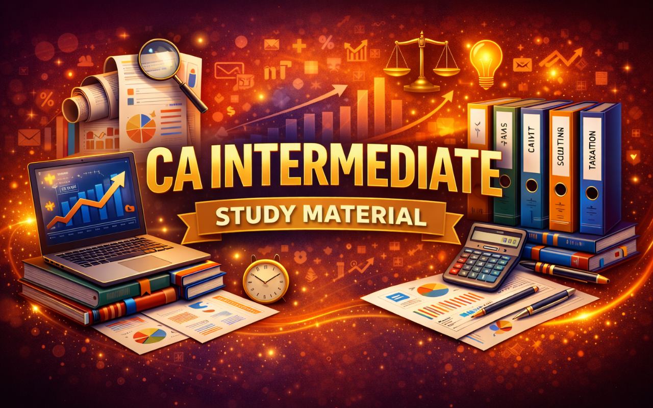 CA Intermediate Study Material Sept 2026, Get Latest Notes ...